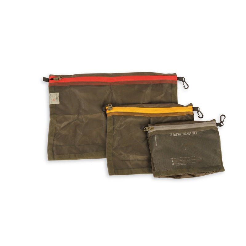 Tasmanian Tiger Mesh Pocket Set Olive | Tamarack Outdoors